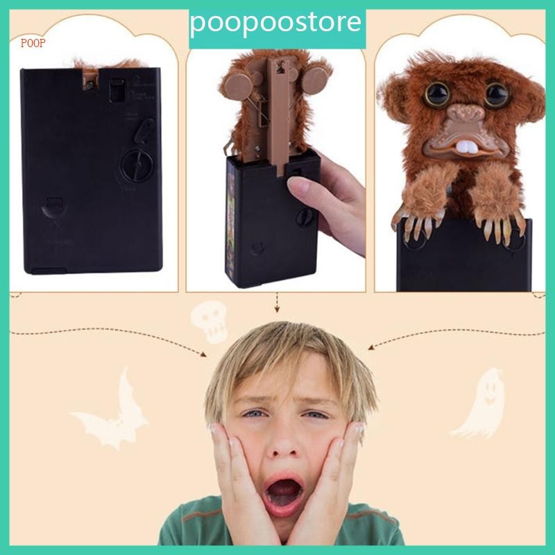 POOP Interactive Hilarious Monkey Box Simulation Tricky Toy Haunted ...