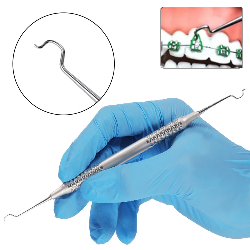 Dental Tie Placer Arch Wire Placement Twirl-on Module Tool Dental Tool ...