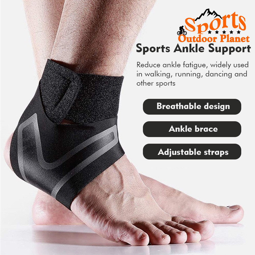 Ankle Support Brace Strap Adjustable Comfortable Ankle Protection Wrap ...