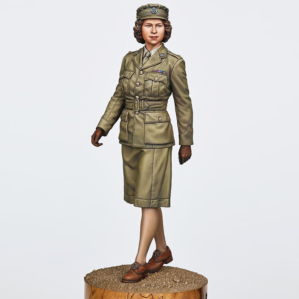 1/16 Princess Elizabeth, 1945, Resin Model figure soldier, Military ...