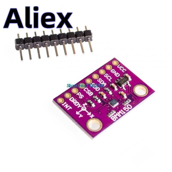 150 BMM150 Magnetic sensor magnetometer compass GeomagneticSensor ...