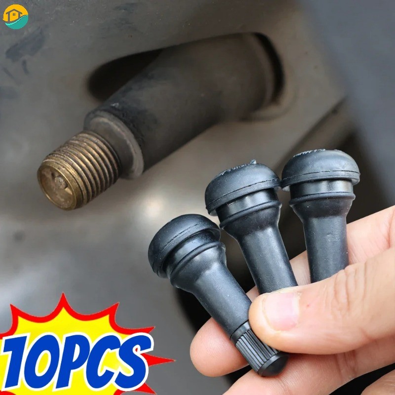 Motorcycle Bicycle Snap-in Tubeless Tyre Valve Nozzle TR413 TR414 Universal Vacuum Tire Air ...