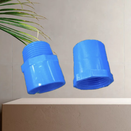 PVC MALE FEMALE ADAPTOR BLUE ADAPTER PER PIECE | Shopee Philippines