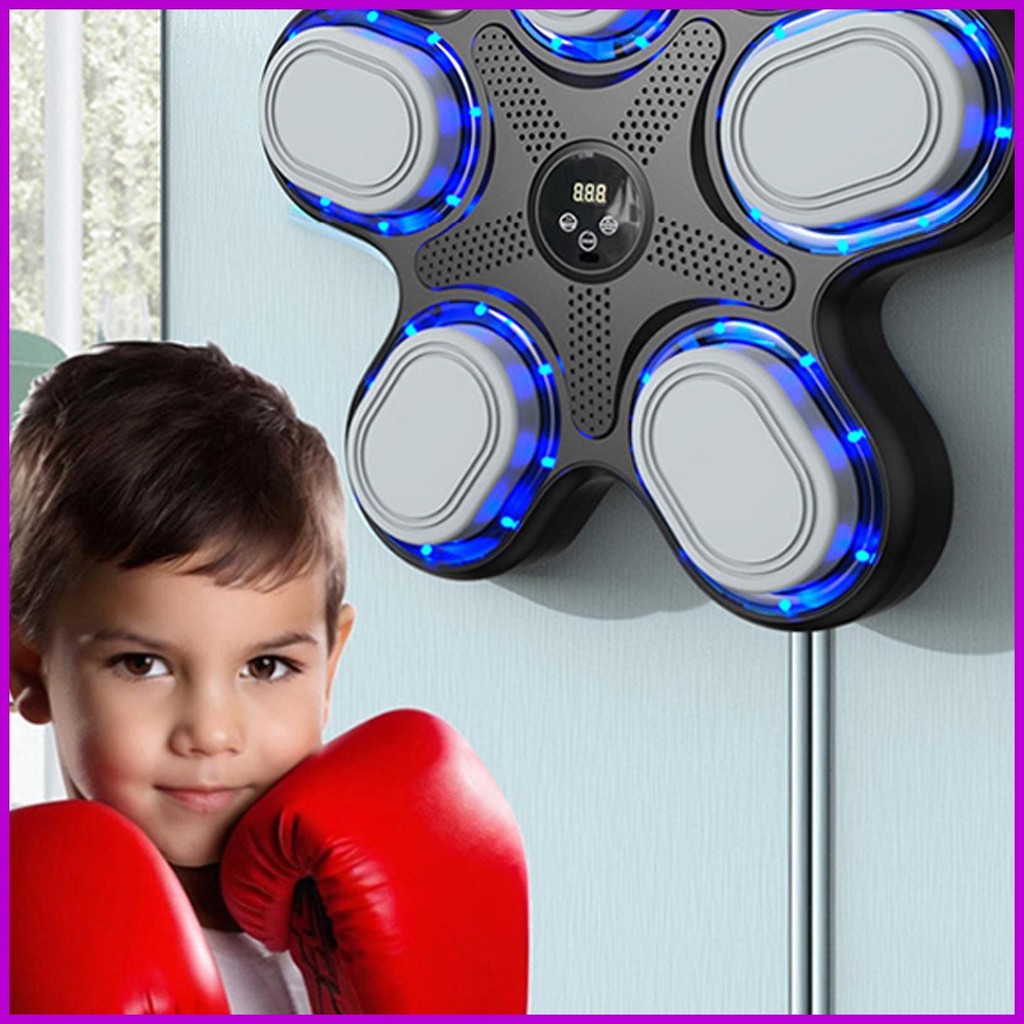 Boxing Music Machine Wall Mounted Punching Machine Wireless Boxing ...
