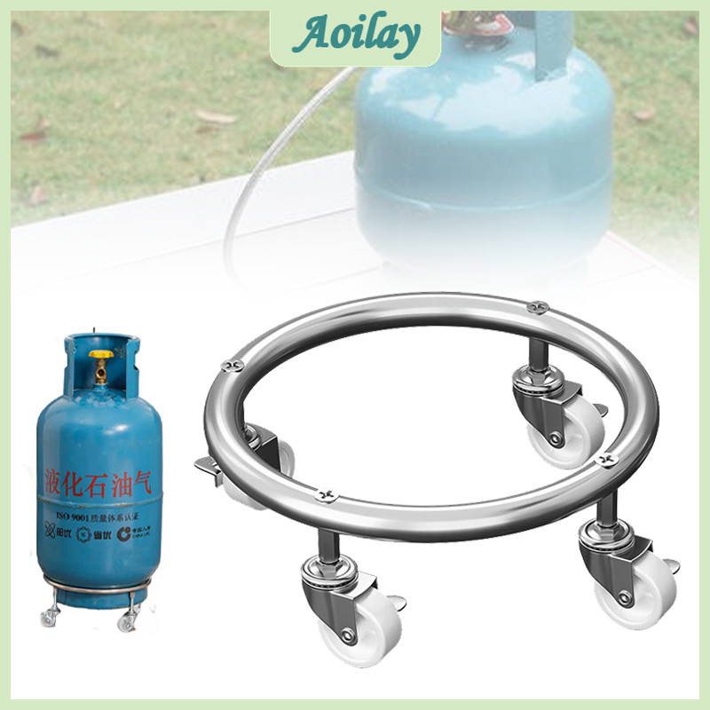 Gas Tank Caster Holder LPG Gas Tank Roller Base landege Propane ...