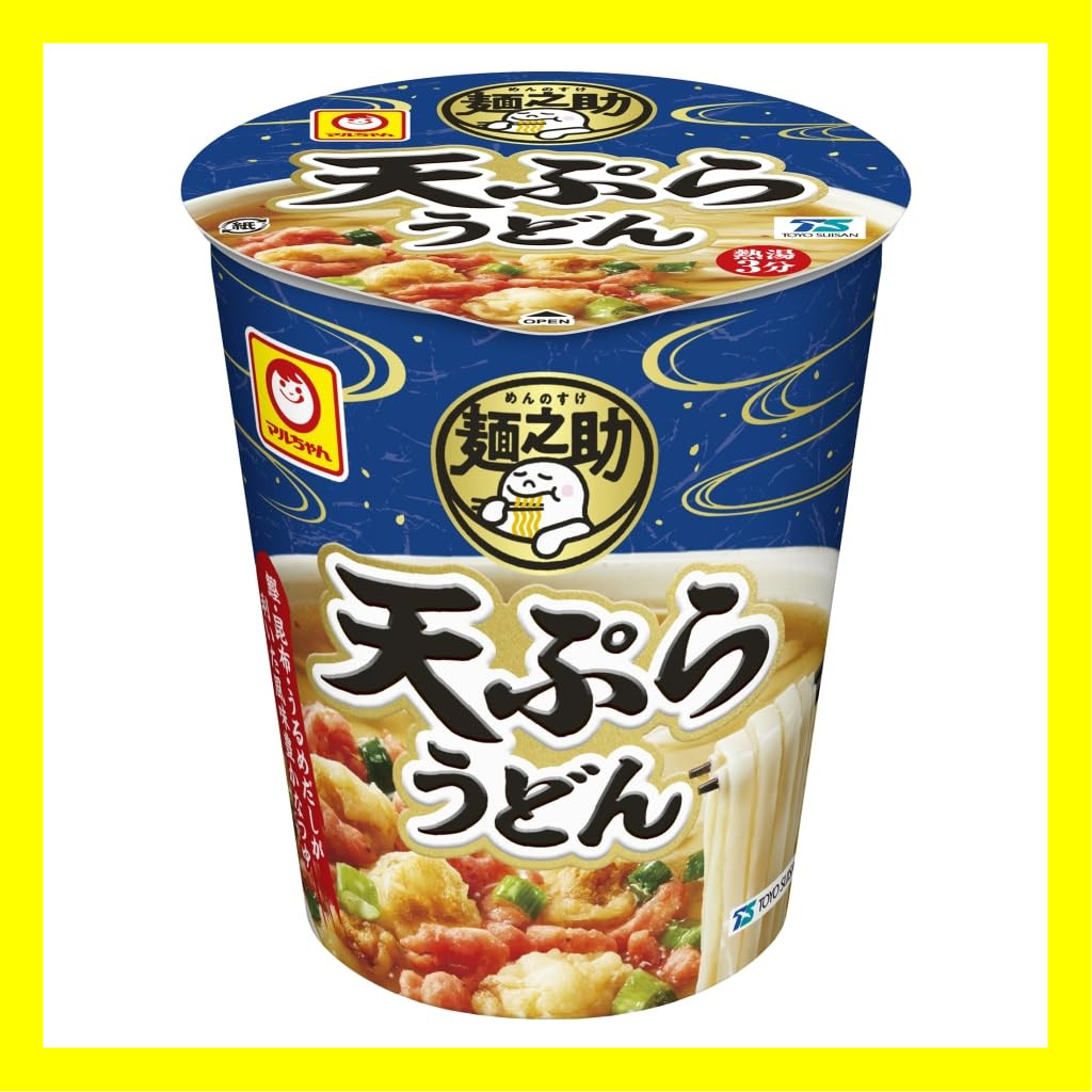 Maruchan Mennosuke Vertical Tempura Udon 60g x 12 pieces (Cup Udon/Cup ...