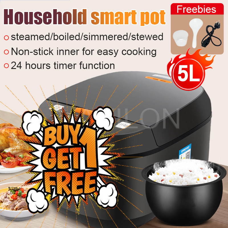MAYILON 5L electric cooker multifunctional rice cooker inverter type rice cooker big on | Shopee ...