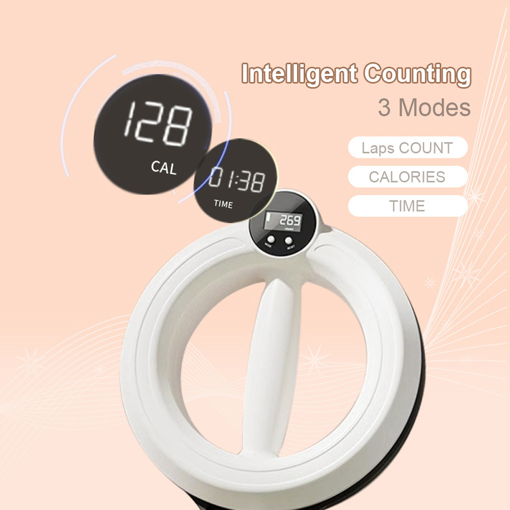 Weighted Arm Hoop with 3 Display Modes Portable Exercise Equipment ...