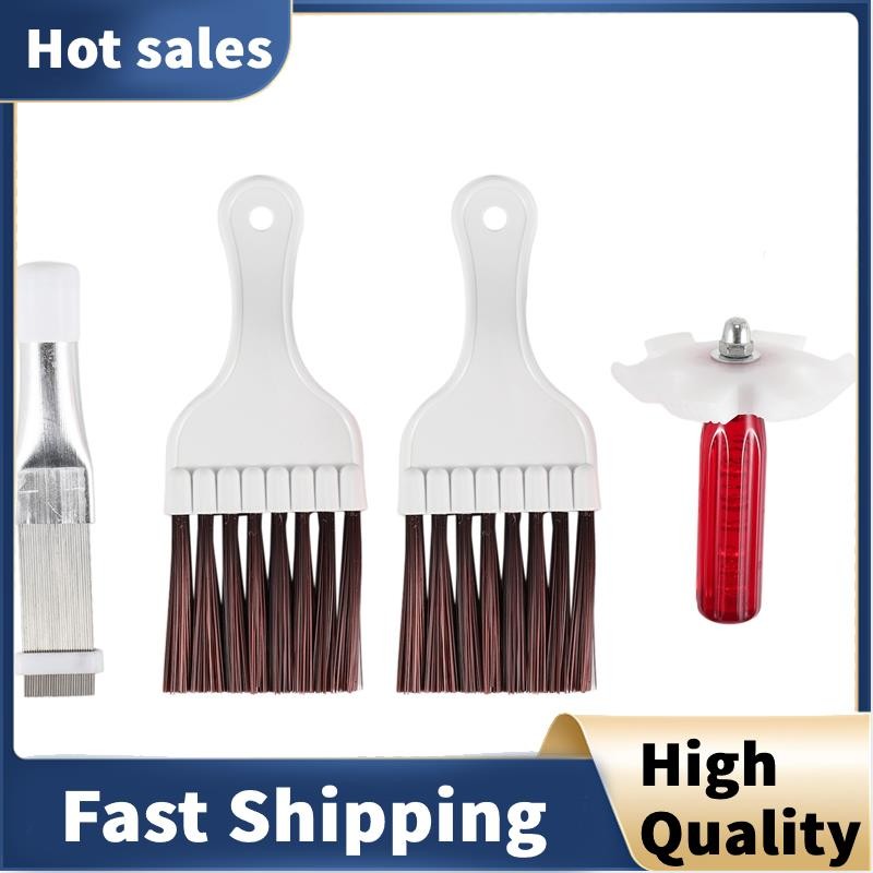 In Promotion 4 Pieces Air Conditioner Condenser Fin Cleaning Brush AC ...