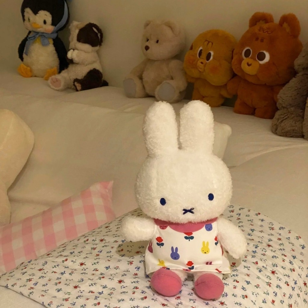 Miffy Rabbit Mify Limited Miffy Rabbit Plush Doll 25cm Cotton Doll ...