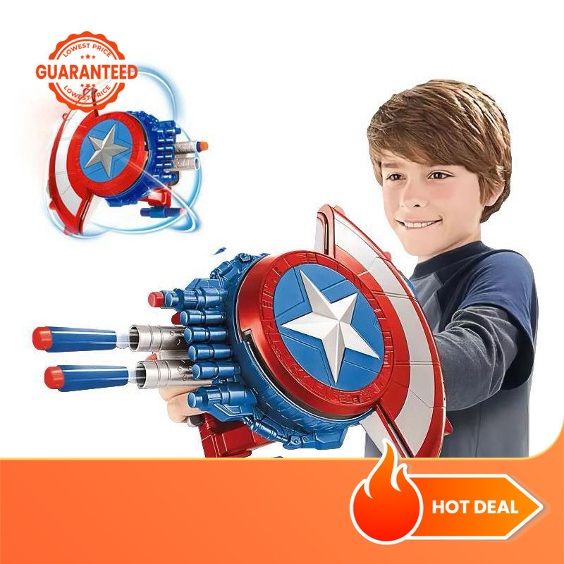 Captain America Shield Launcher Toy Gun for Kids | Shopee Philippines