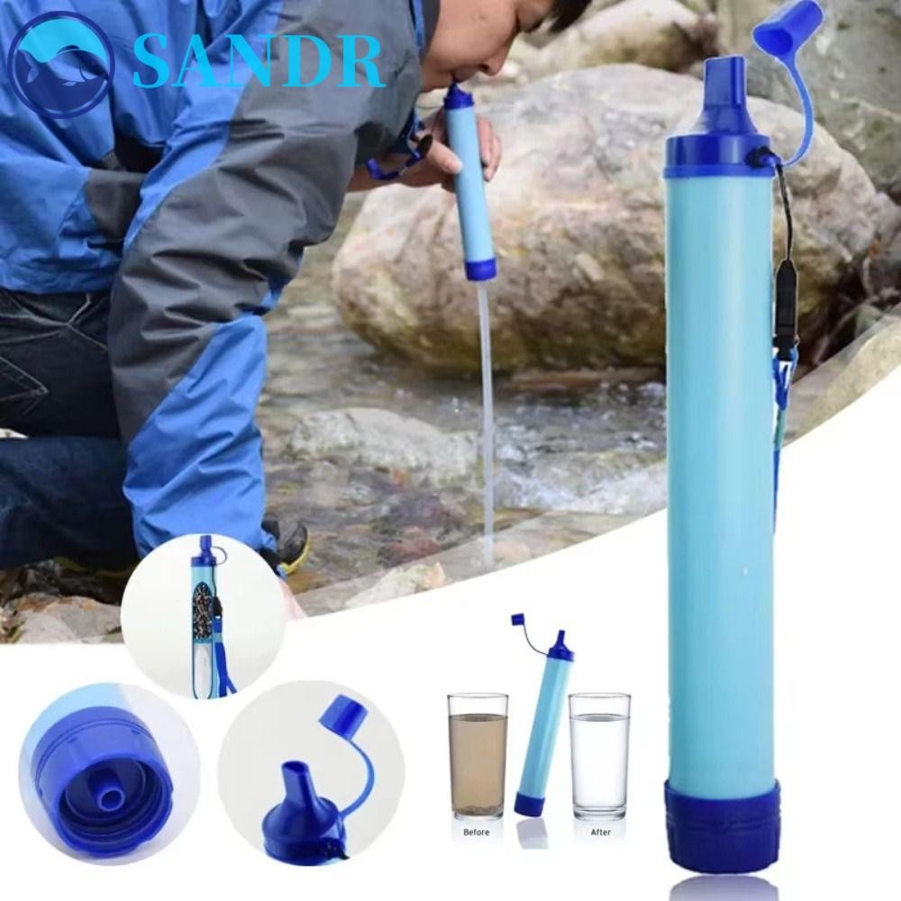 SANDR Mini Water Filter Straw, Mini Purifier Purification Water Filter ...