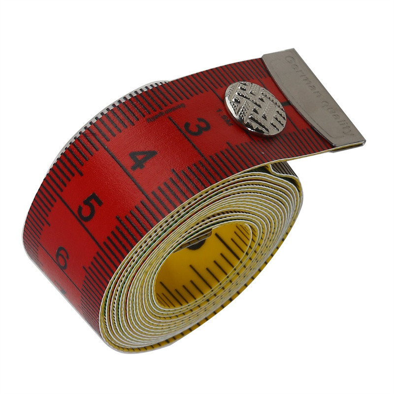 Color 1.5-meter Double-sided Button Measuring Tape Measure Color Tape ...