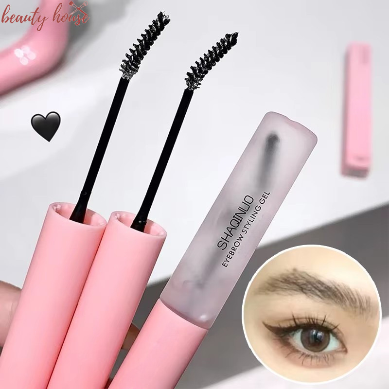 3D Eyebrow Shaping Gel - Eyebrow Styling Wax With Brush - Transparent ...