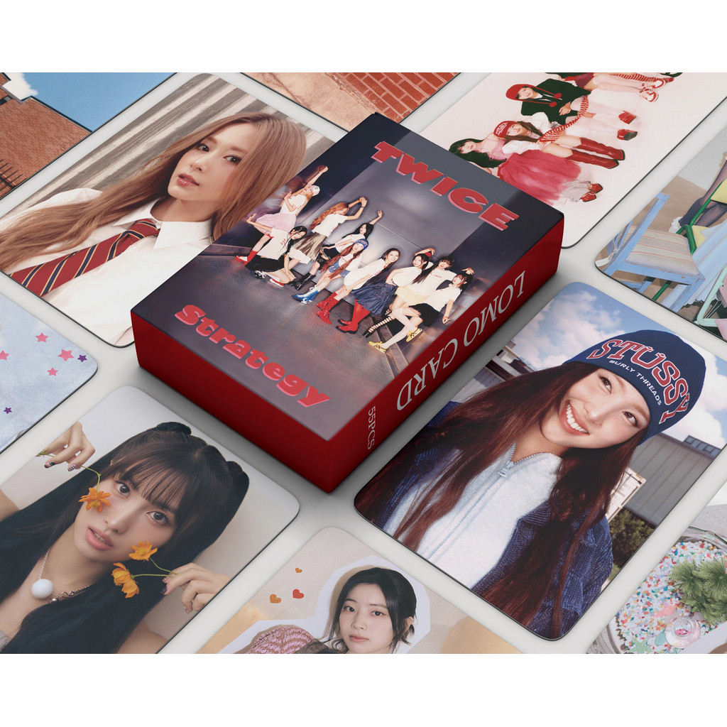 55pcs TWICE Strategy Lomo cards MISAMO HAUTE COUTURE 14th mini Album ...
