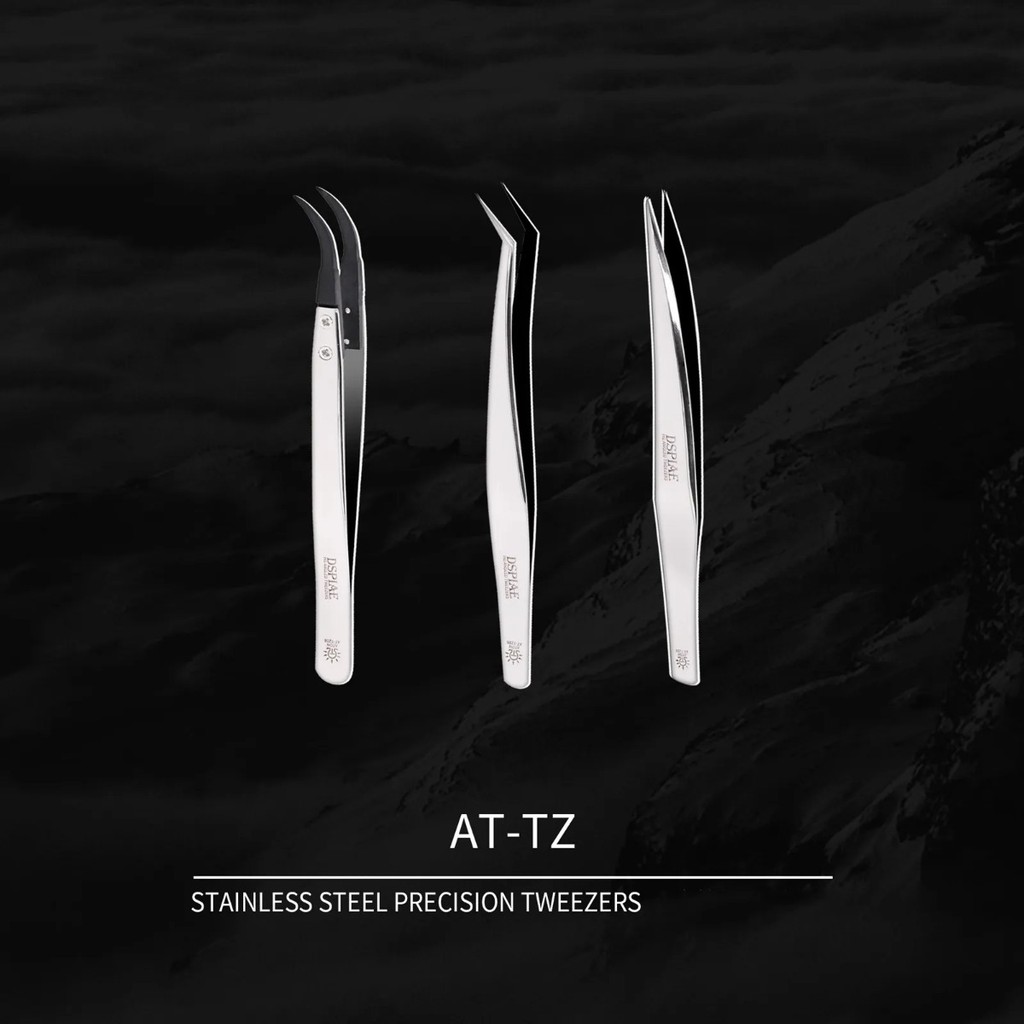 DSPIAE AT-TZ 01 Stainless Steel Precision Tweezers for Gundam DIY GK ...