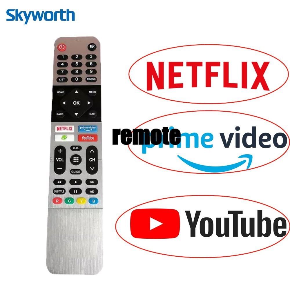 Coocaa Skyworth Smart TV remote control (Original) TB5000, UB5100 ...