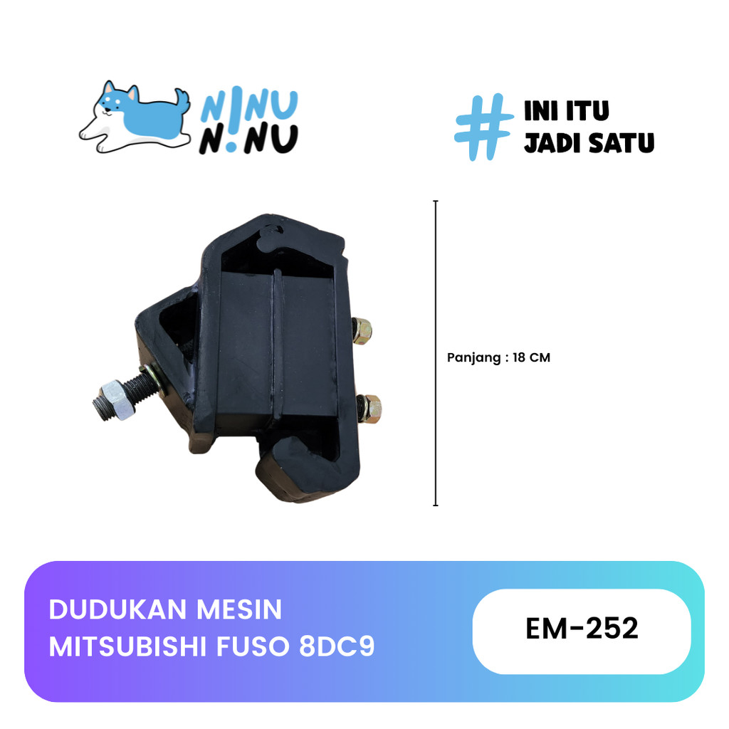 MESIN Mitsubishi Fuso 8DC9 Engine Mounting Mount Pangkon | Shopee ...
