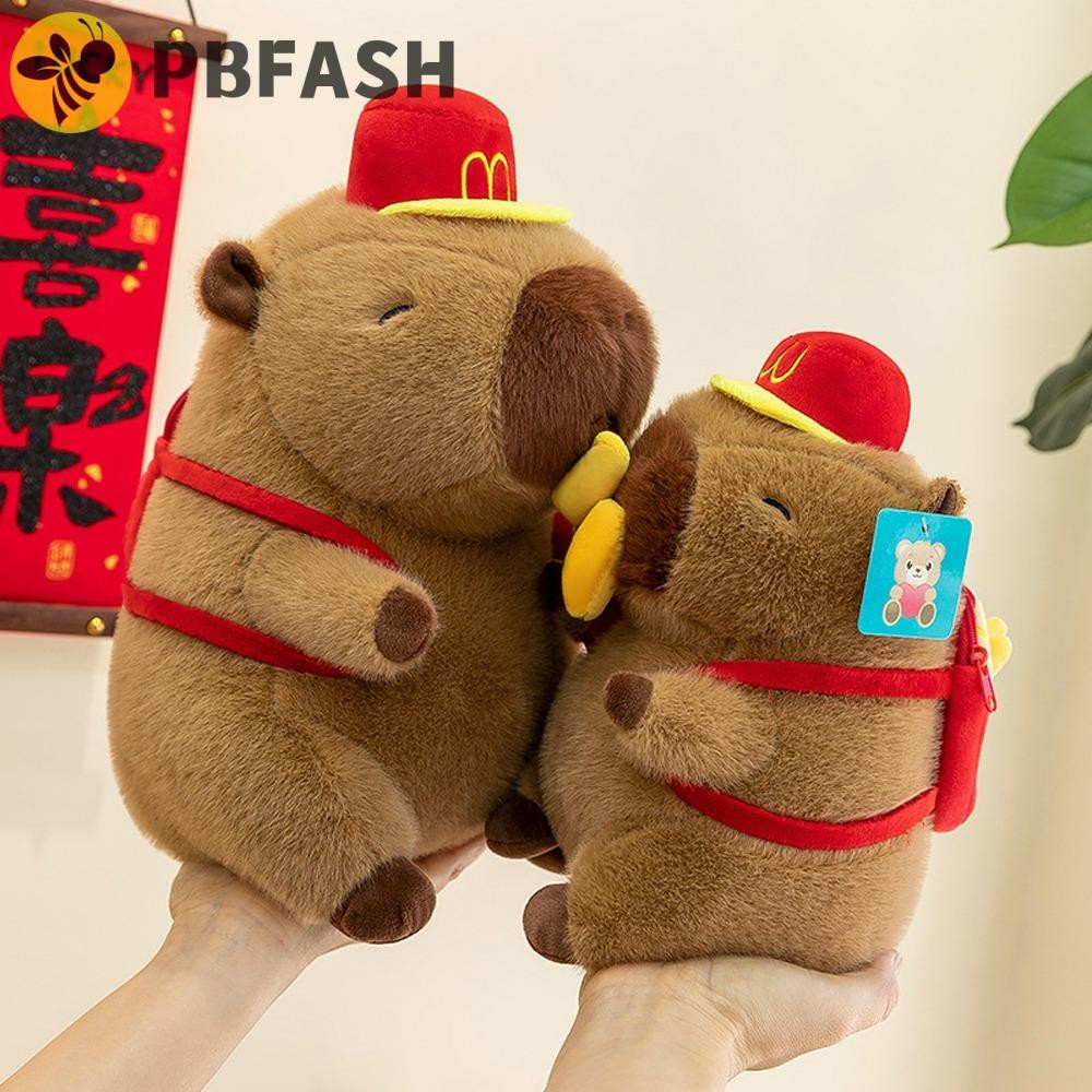 PBFASH Capybara Plush Doll, McDonald's French Fries Capybara Plush Toy ...