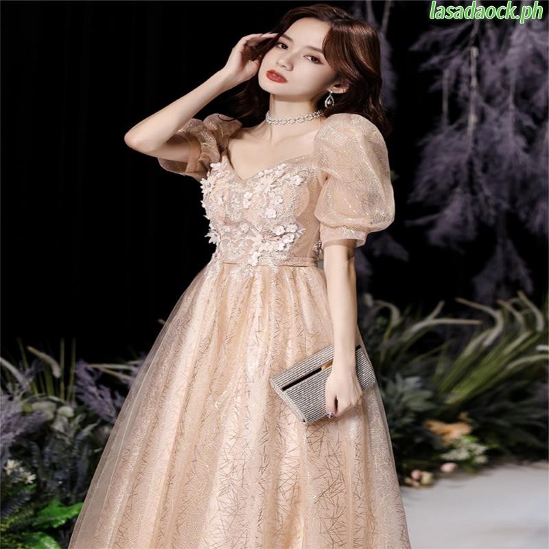 semi gown dress for women filipiniana dress formal cocktail dress plus ...