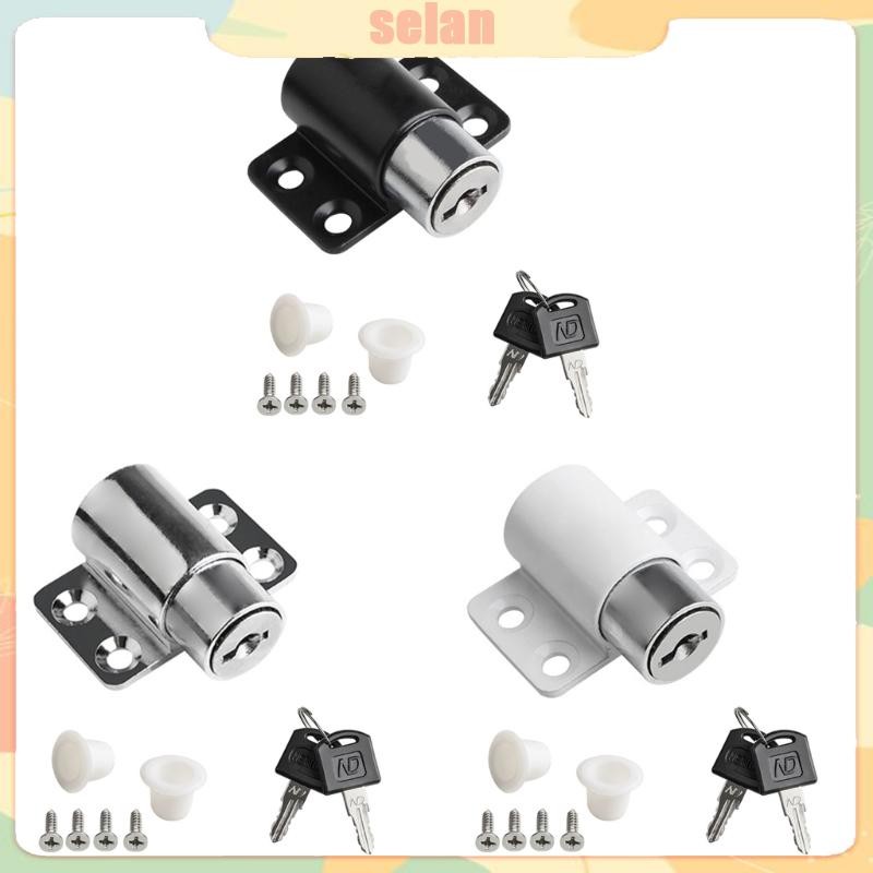 SEL White Sliding Door and Window Bolt Universal Lock Set Sliding Yard ...