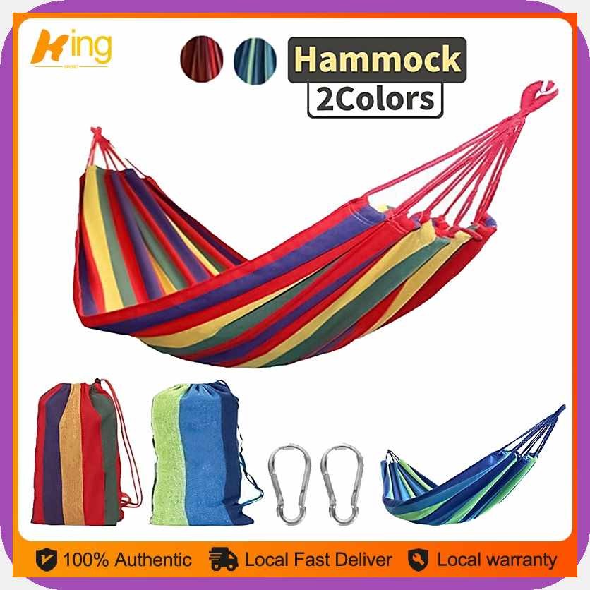 Portable?u|Hammock$ou'Outdoor!k[Camping-ZDurable-mRope-FMosquito ...