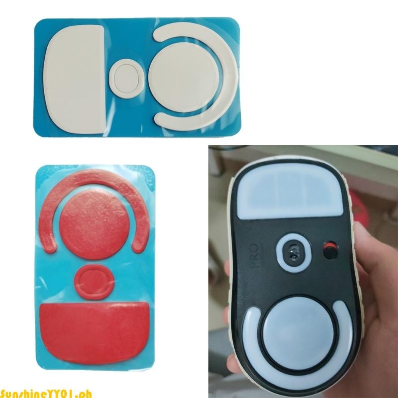 SUN Mouse Skates Pad 2Pack Rounded Curved Edges Mouse Feet Stickers for ...