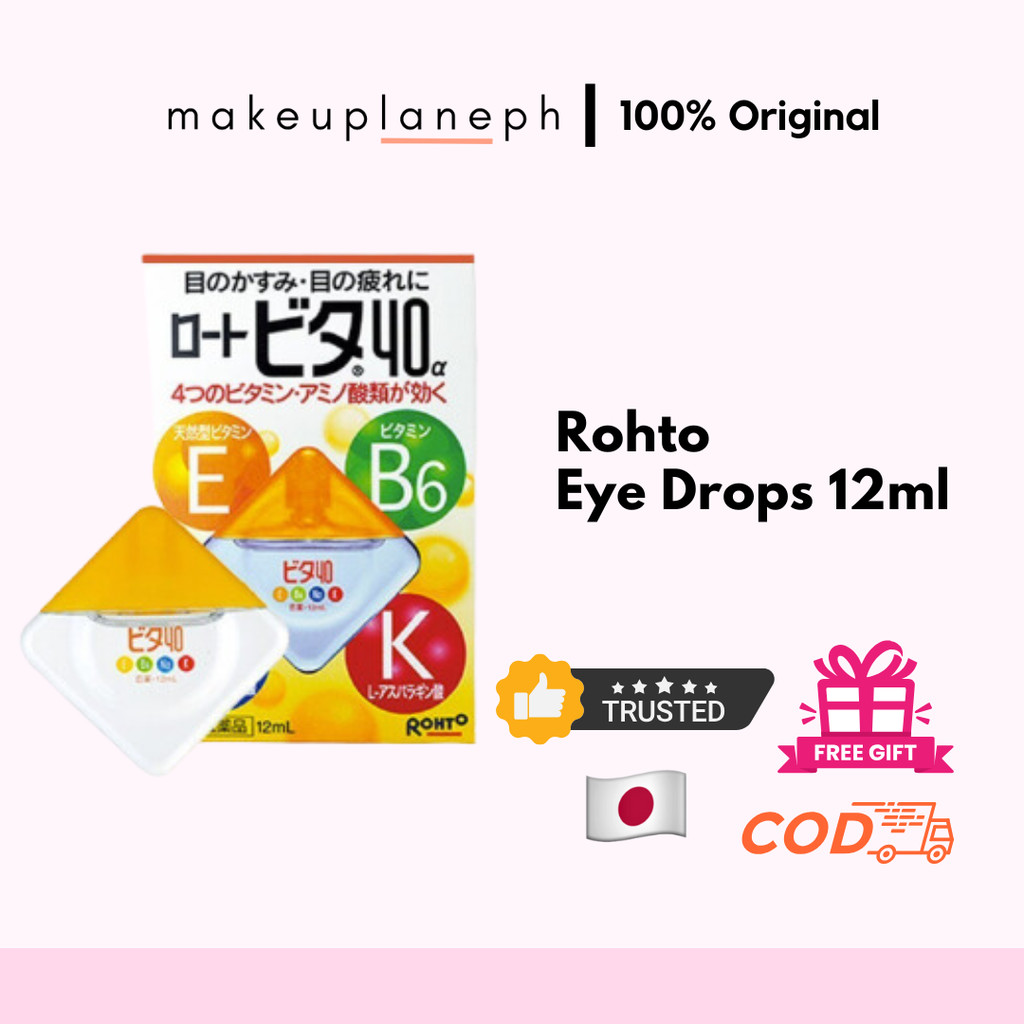 Rohto Eye Drops 12ml | Shopee Philippines