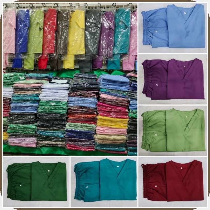 (PITCH.j{TWILL[ZL/FABRIC)>zw)SCRUBSUIT~At*PLAIN | Shopee Philippines