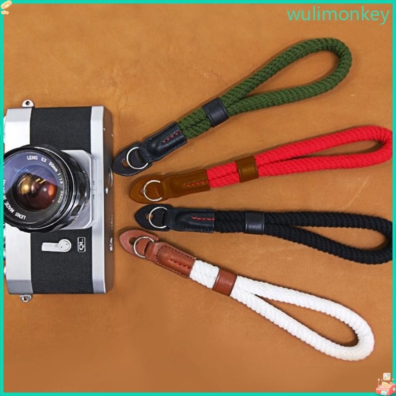 WU Multi Color Nylon Rope Camera Hand Wrist Strap Lanyard DSLR Bridge ...