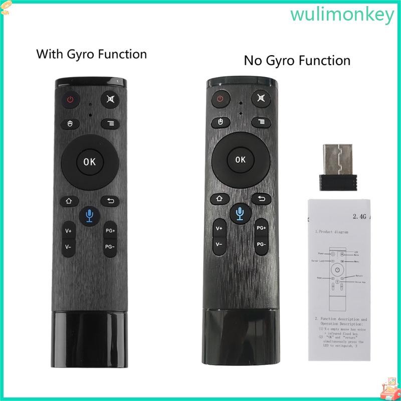 WU Q5 2 4G Air Mouse Remote Control for Laptop Computer HTPC Android TV ...