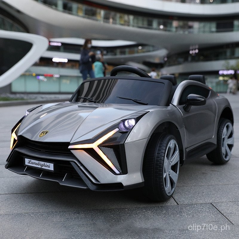 Children's Electric Car Seated Child Four-Wheel with Remote Control ...