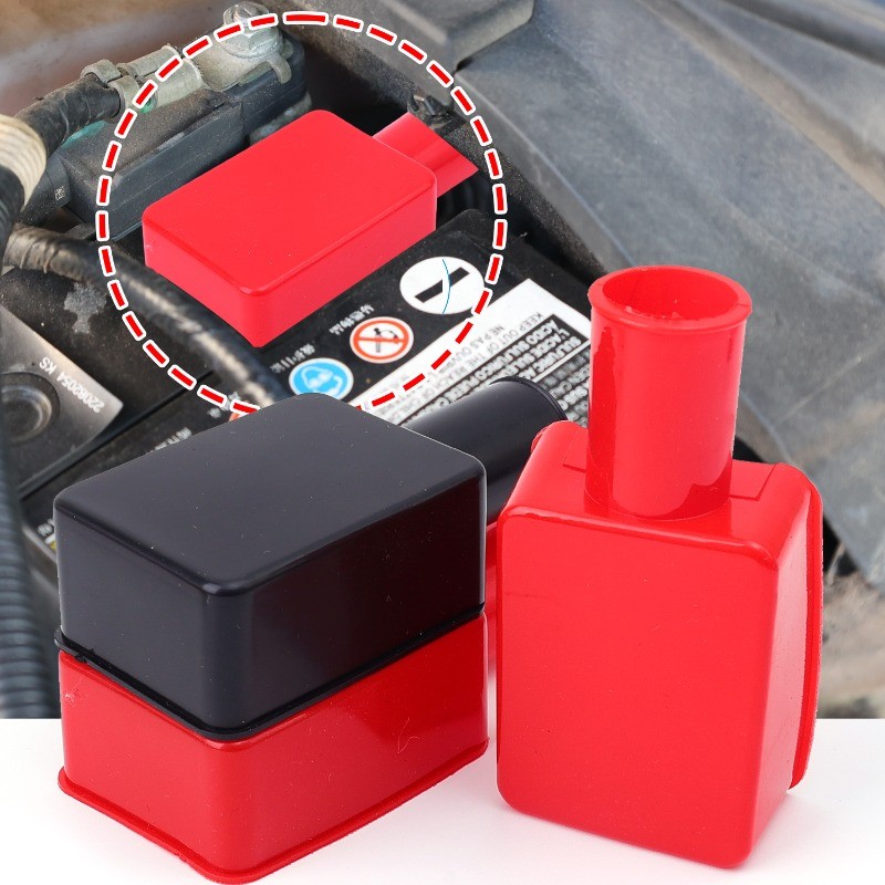 Car Battery Terminal Protective Case - Battery Positive Negative Post ...