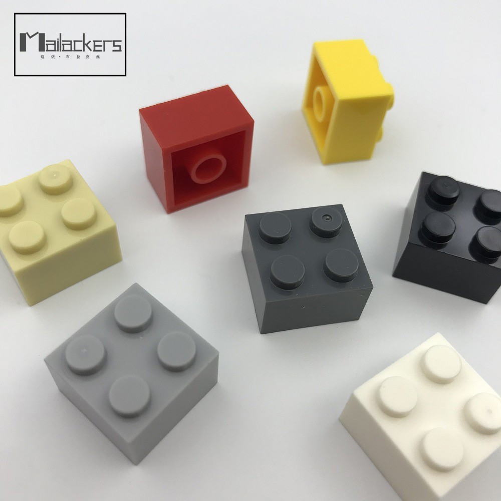 3003 Bricks 50pcs Plate 2x2 Small Particles Building Blocks MOC ...