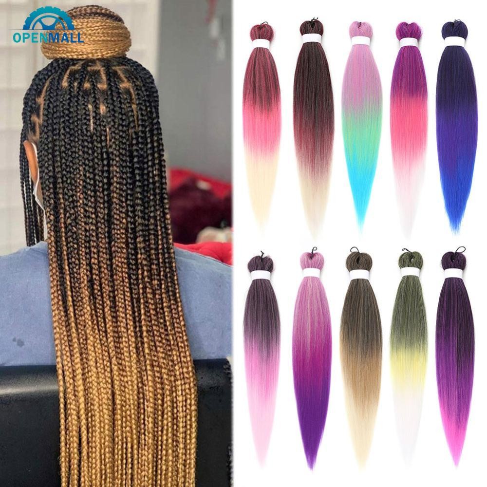 OPENMALL 26inch Colorful Synthetic Jumbo Braids PVC Wig Hair Extensions ...