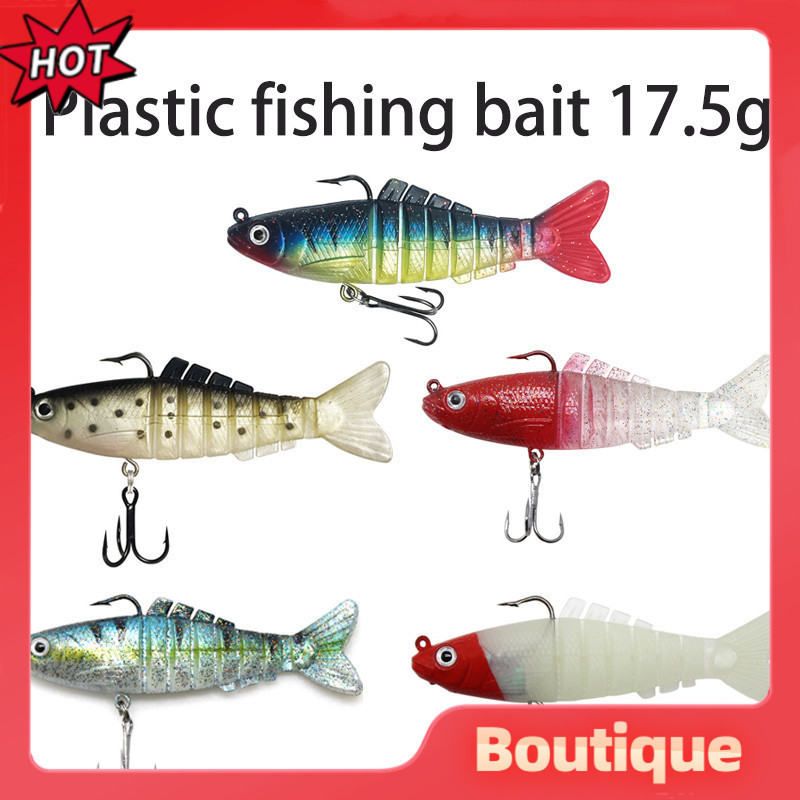Lure plastic Lure bait 9cm/17.5g Segmented fish Sinking jigging ...