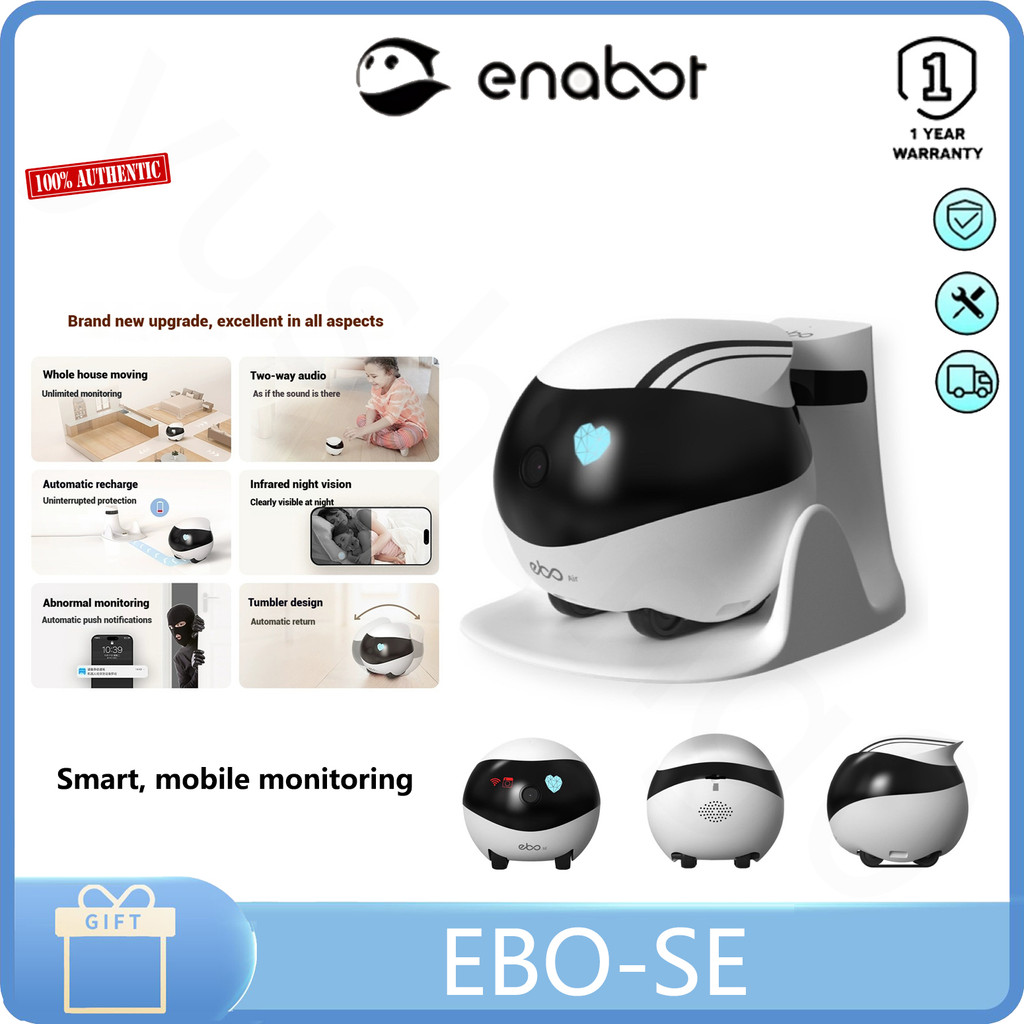 Enabot EBO-SE/EBO-Air intelligent robot accompanying camera can be ...