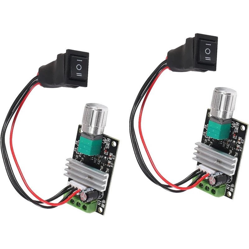 2 pcs 6V 12V 24V 28V 3A 80W 1203BB DC Motor Speed Controller PWM Speed ...