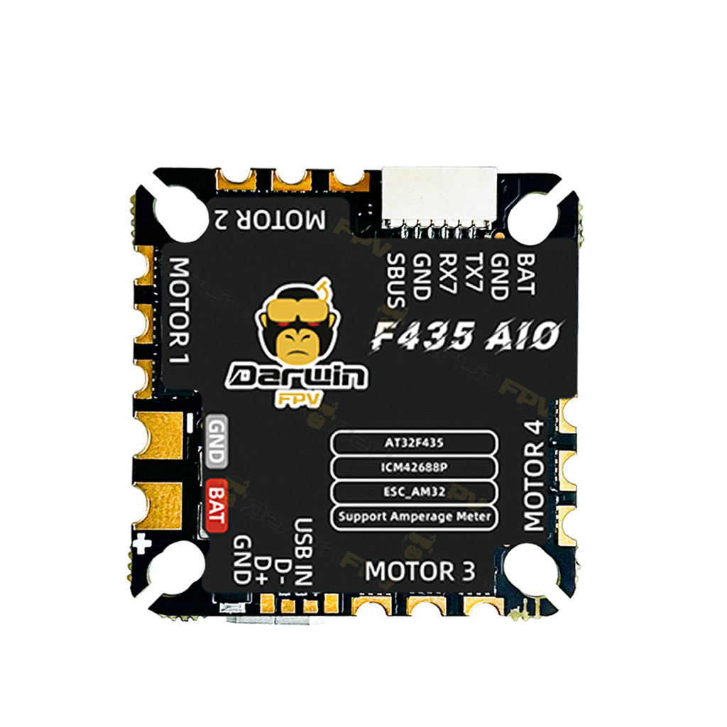 DarwinFPV F435 30A 45A AM32 AIO High-Performance Flight Controller For ...