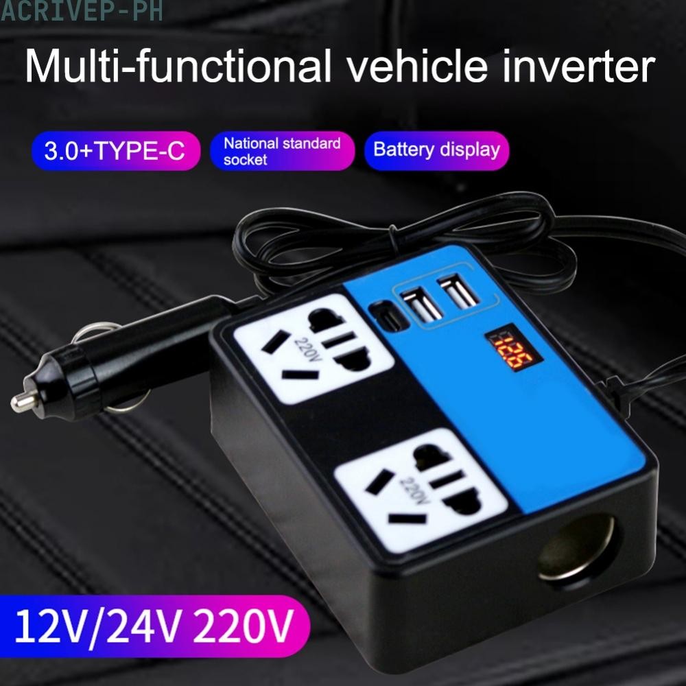 Safe and Reliable Car Inverter with Overload Protection for Electronics ...