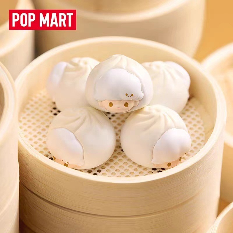 POP BEAN Bubble Cute Grain Shanghai Limited DIMOO Steamed Stuffed Bun ...