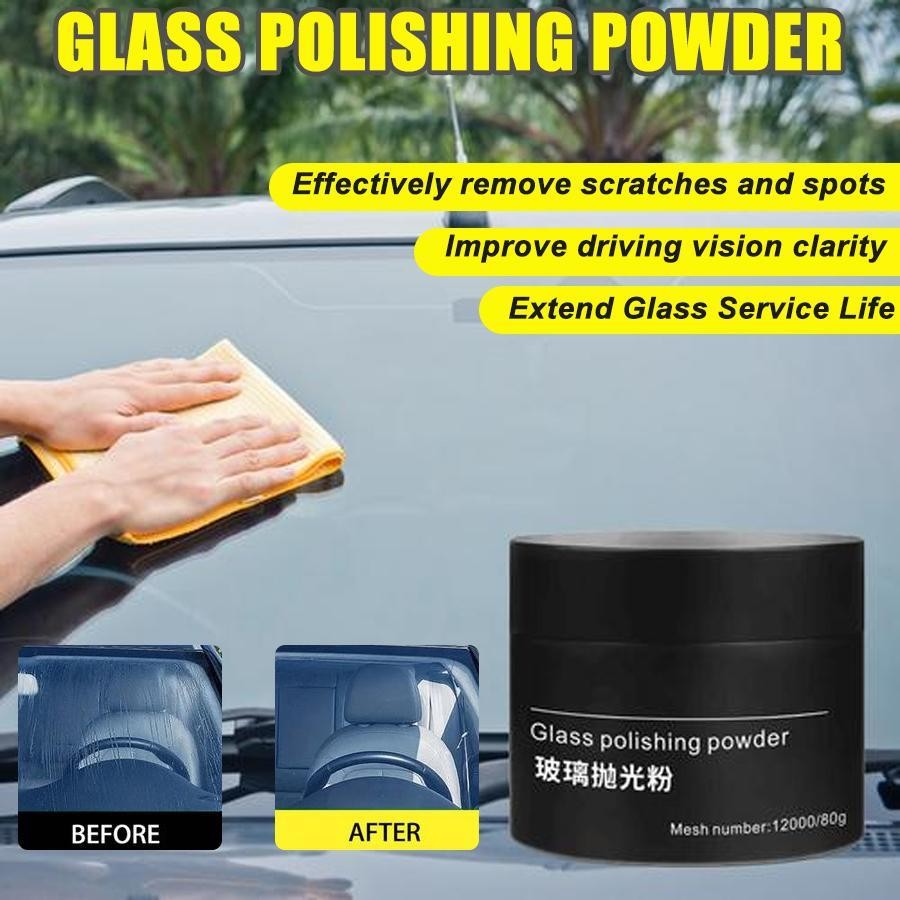 Auto Window Glass Windshield Polishing Kit Scratch Removal with 80g ...