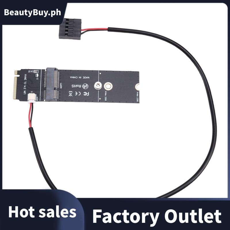 NGFF M.2 A+E Key to NVMe PCI-E SSD Port Converter Adapter for AX200 ...