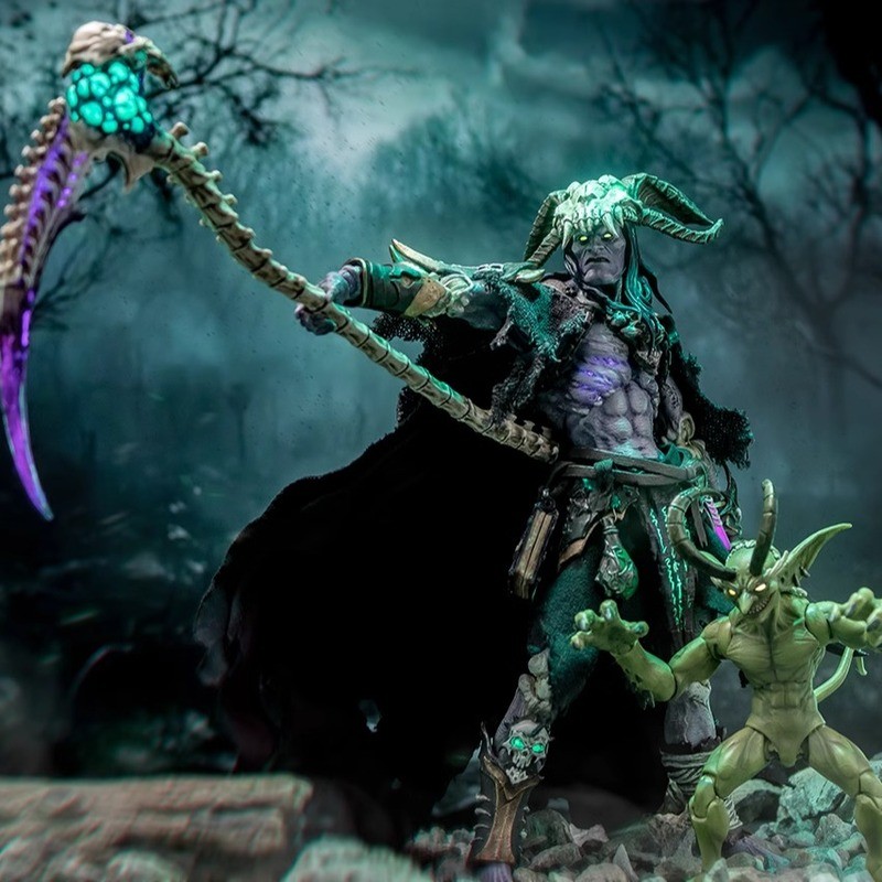 Memory toys: Undead Warlock, Baron Salman, Adventurer World, Mobile ...