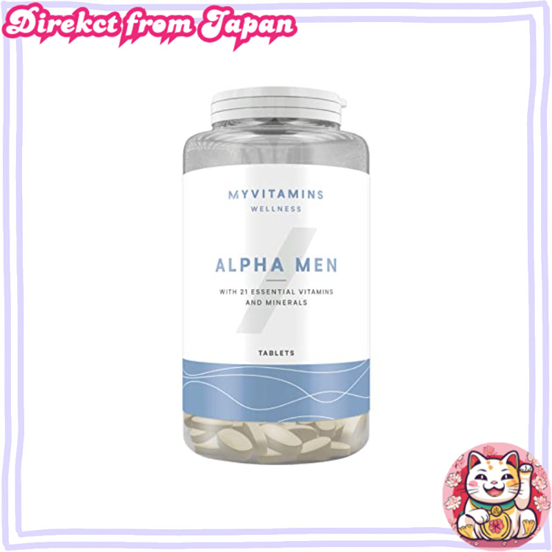 Myprotein Alpha Men Multivitamin Tablets MYPROTEIN MYVITAMINS (120 ...