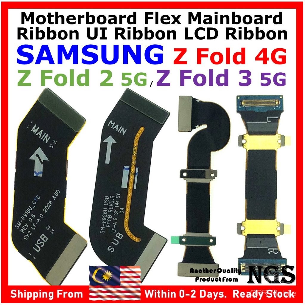 Motherboard and LCD Flex Cable Mainboard Ribbon UI Ribbon For SAMSUNG Z ...