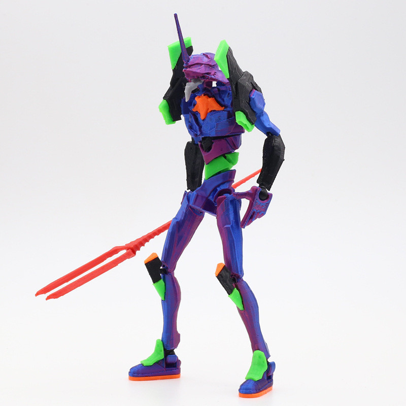 Eva No. 13 Machine Doll Lucky Doll 3d Printing No. 1 Machine Neon ...