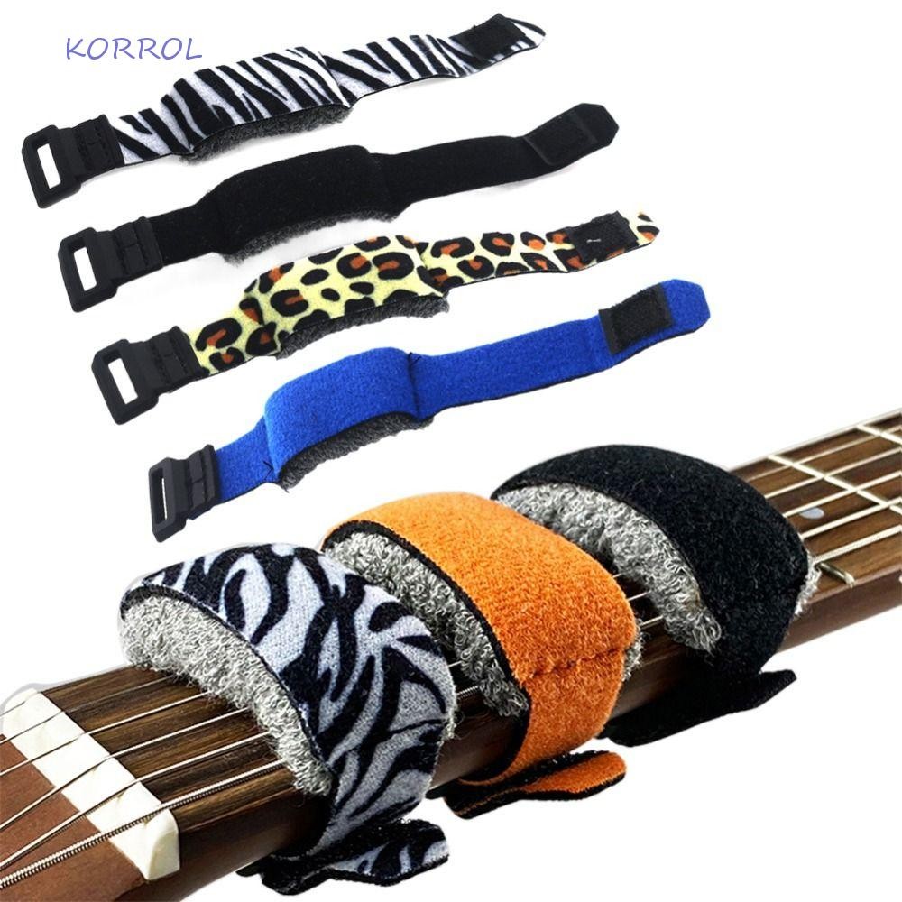KORROL Fret Wrap, Leopard Print Color Eliminate Noise Guitar ...