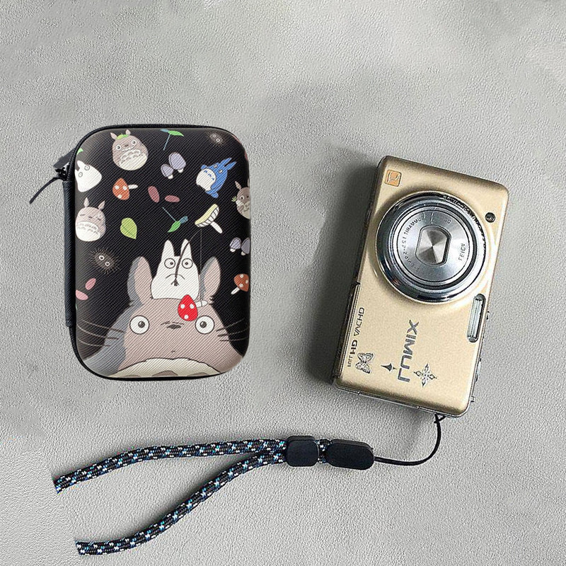 Cute Totoro General digital camera bag shell cable Universal Hard ...