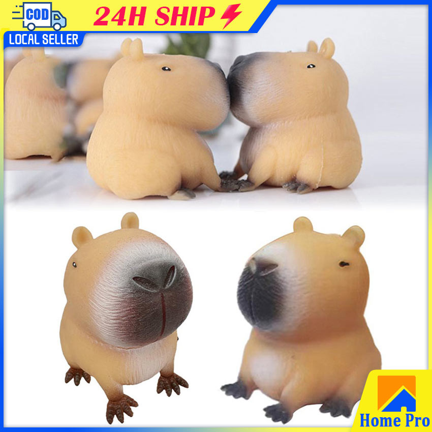 Chubby Capybara Squeeze Fidget Toy Soft Simulated Capybara Sensory Toys ...